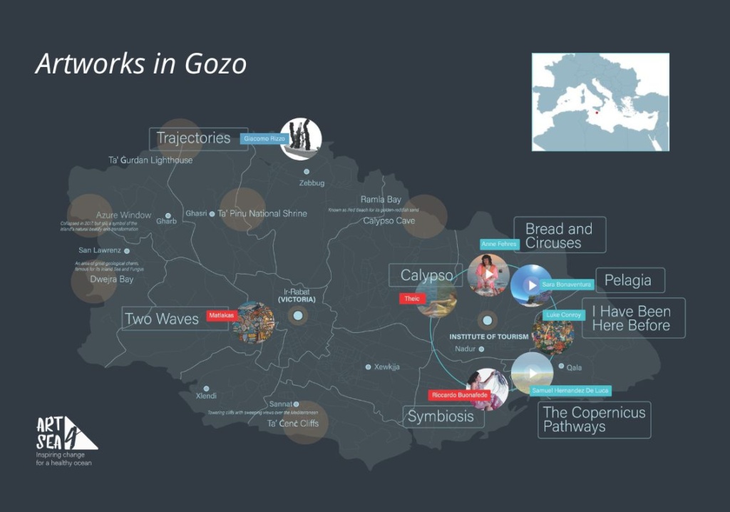 Art4Sea Sets Sail: Public Art and Ocean Visions in Gozo - Art4Sea